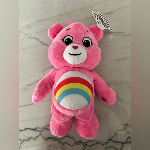 Care Bears | Toys | Care Bears Cheer Bear Plush With Rainbow Belly ...